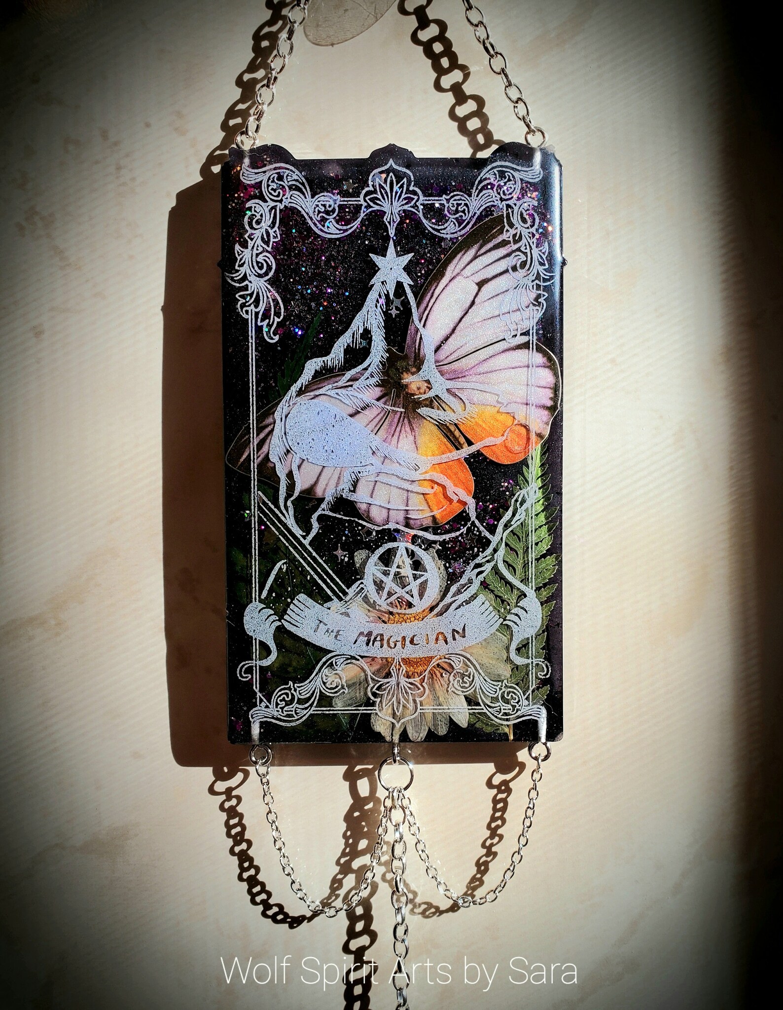 Tarot Card Wall Hangings (set 2), Resin Decor, Resin Art, Handmade Art ...