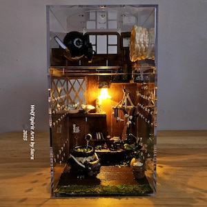 Made-to-order Witch's Cottage Jumping Spider Enclosure,jumping Spider ...