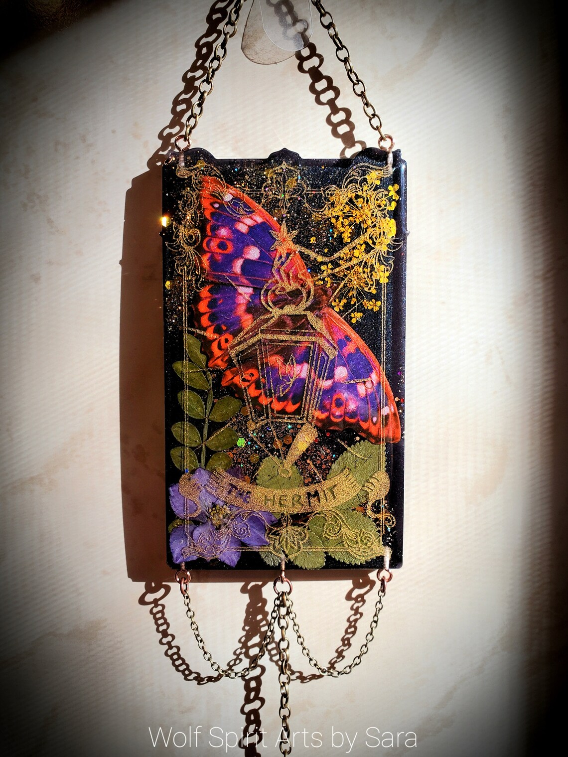 Tarot Card Wall Hangings (set 2), Resin Decor, Resin Art, Handmade Art ...