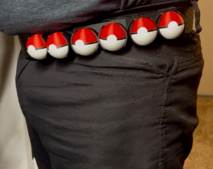 Pokeball Prop Holder for Cosplay- Pokemon - Etsy