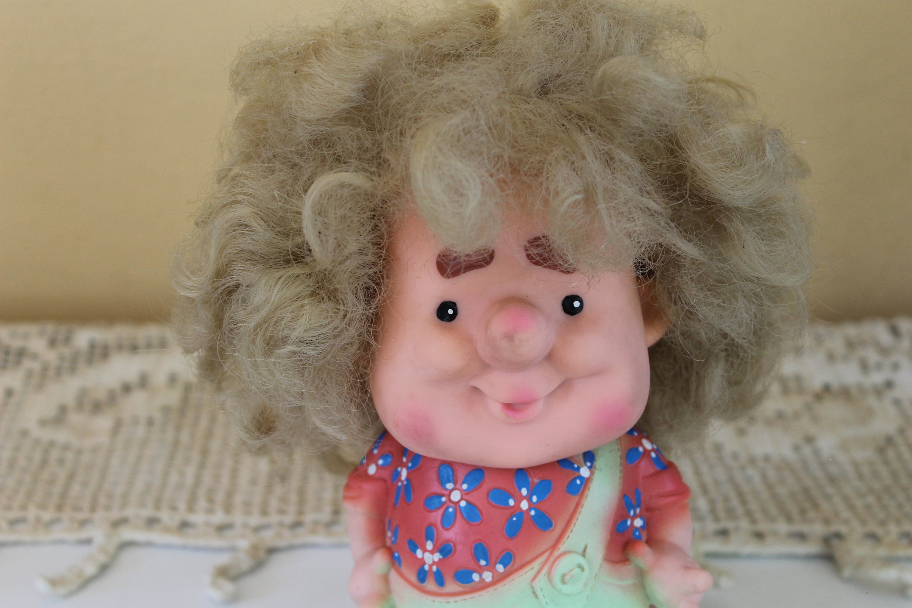 Vintage Toy Soviet Rubber Carlson Karlson Rubber Toy Big - Etsy