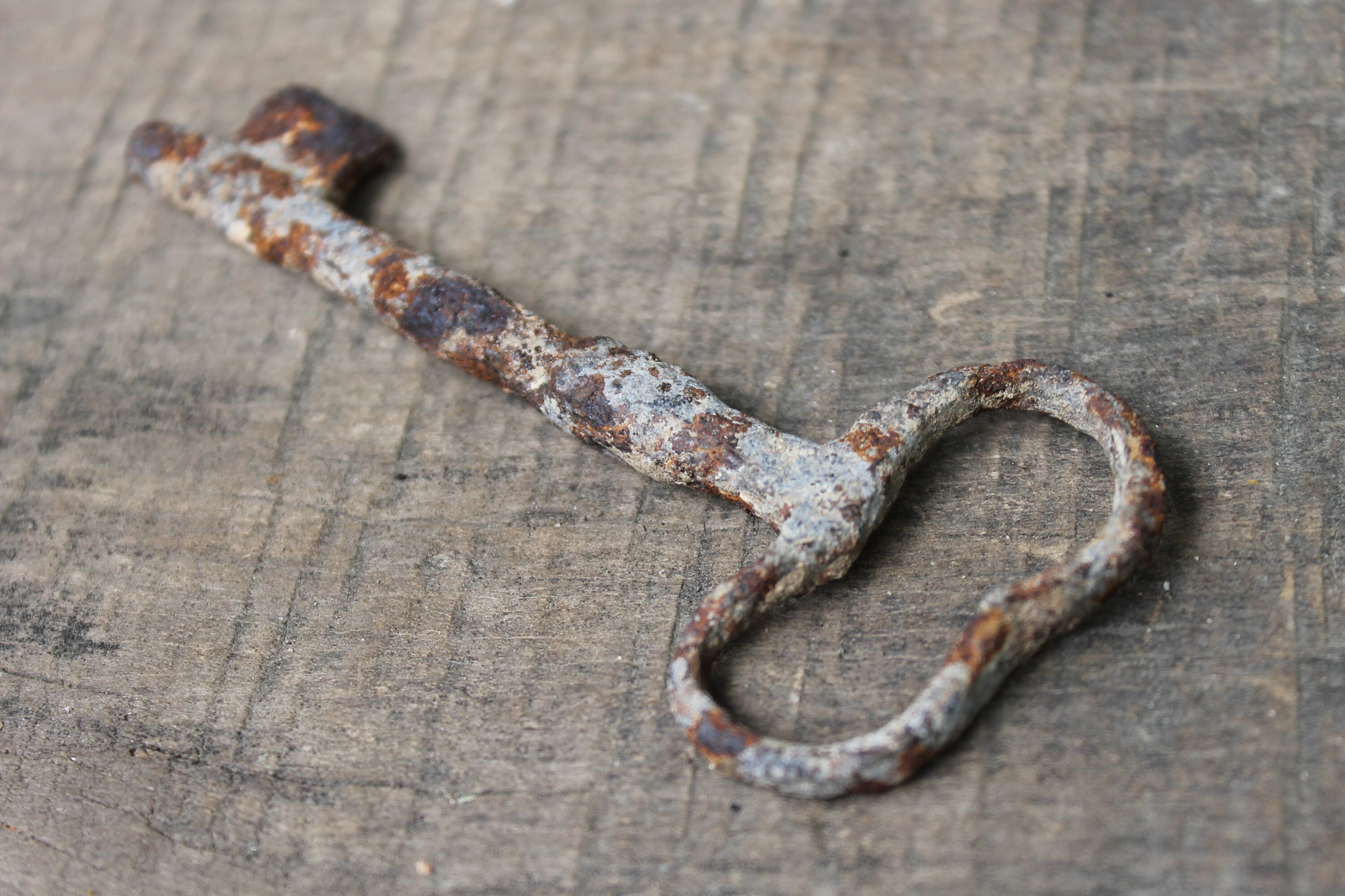Antique Key, Vintage Key, 1800s Skeleton Key, Vintage Rusty Iron Key ...