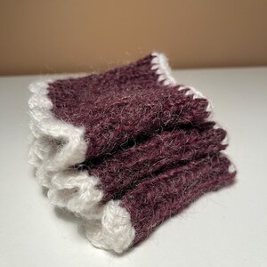 Burgundy and White Guinea Pig Dress - Etsy
