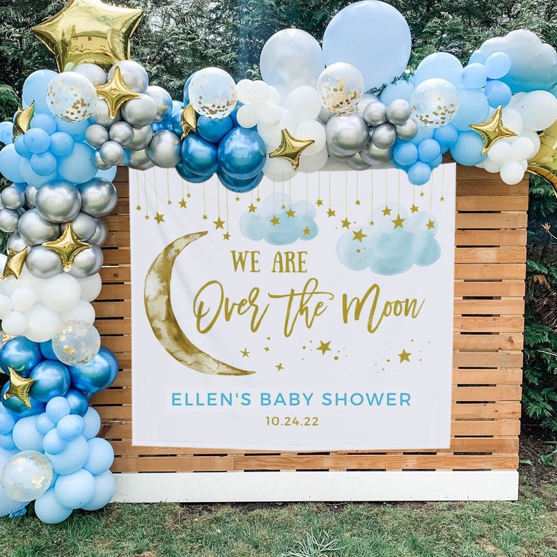 Over the Moon Baby Shower - Etsy