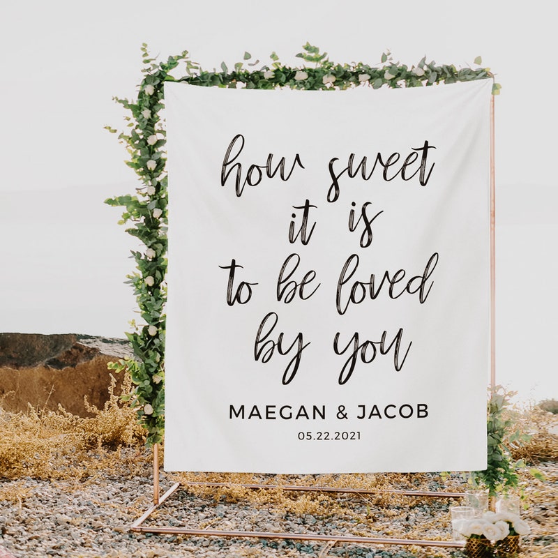 Love is Sweet Banner - Etsy