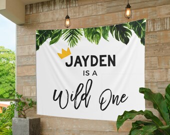 Wild One Backdrop - Etsy