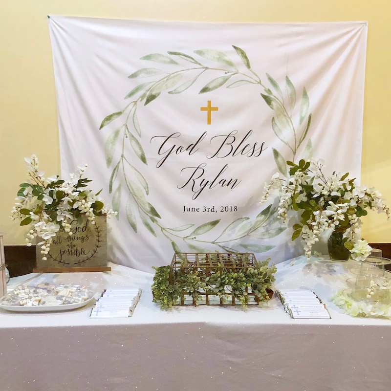 Baptism Decorations - Etsy