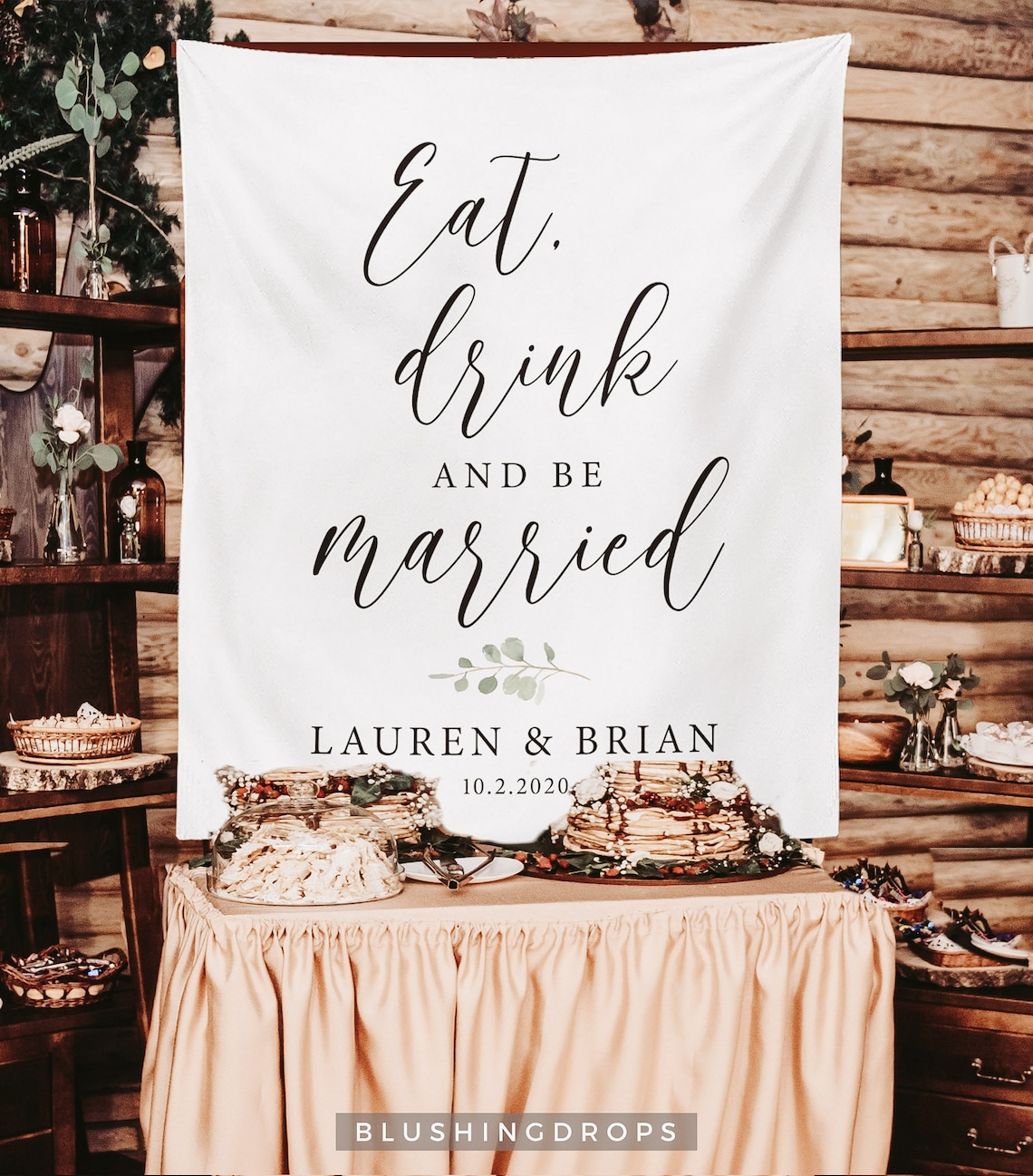 Rustic Wedding Decor Wedding Signage Custom Wedding Sign - Etsy