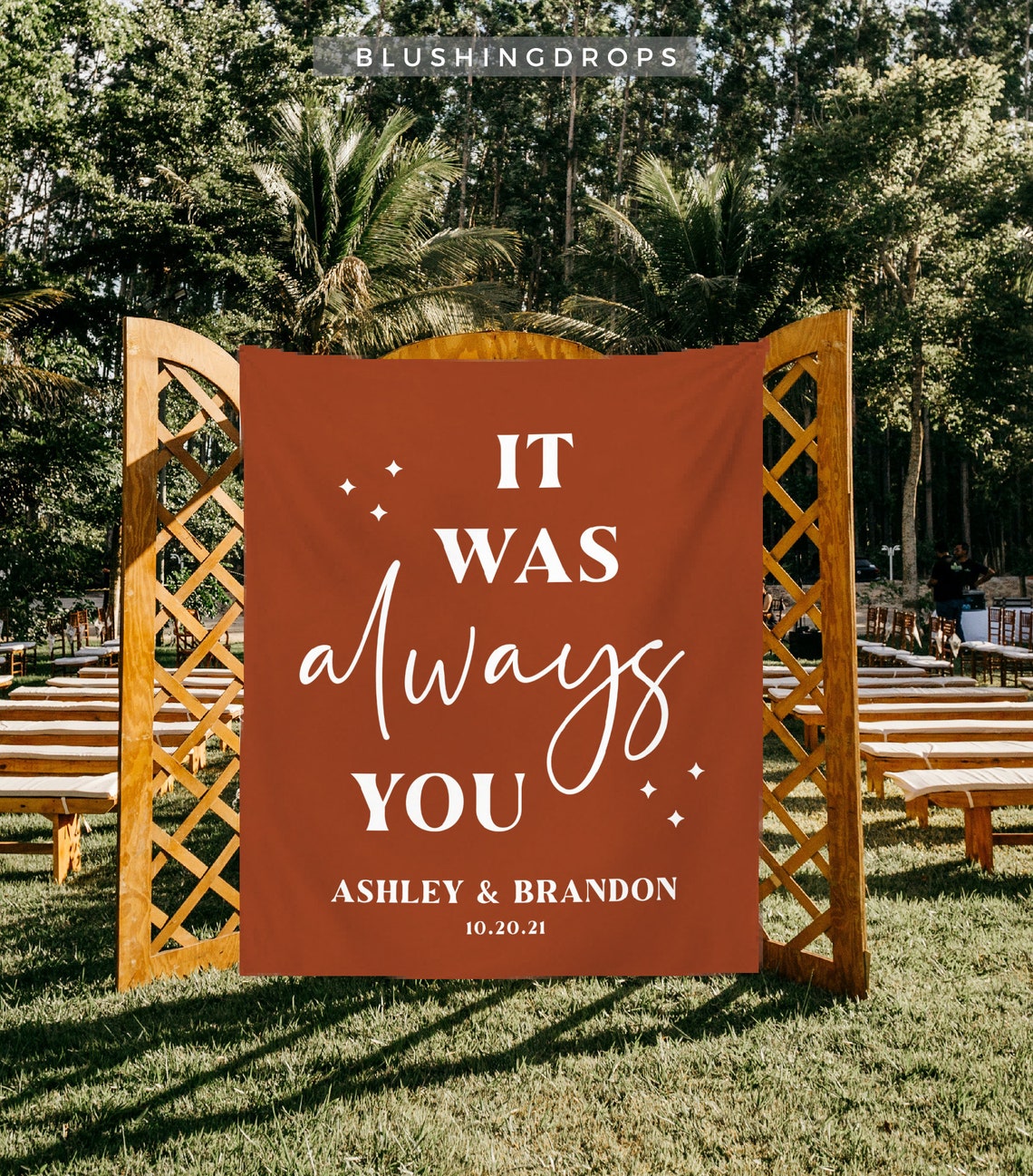 Terracotta Wedding Backdrop Rust Wedding Decorations Boho - Etsy