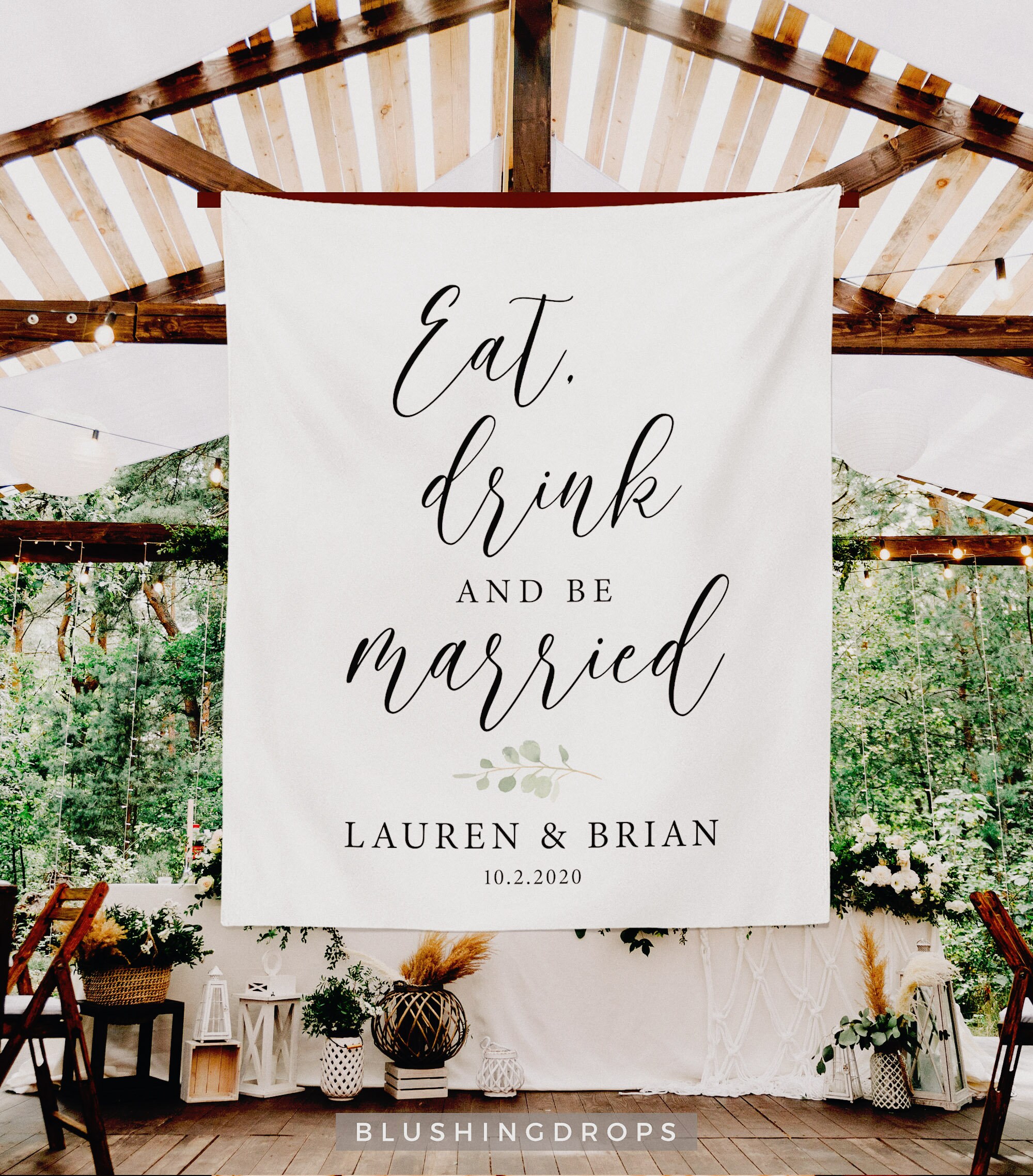 Rustic Wedding Decor Wedding Signage Custom Wedding Sign - Etsy