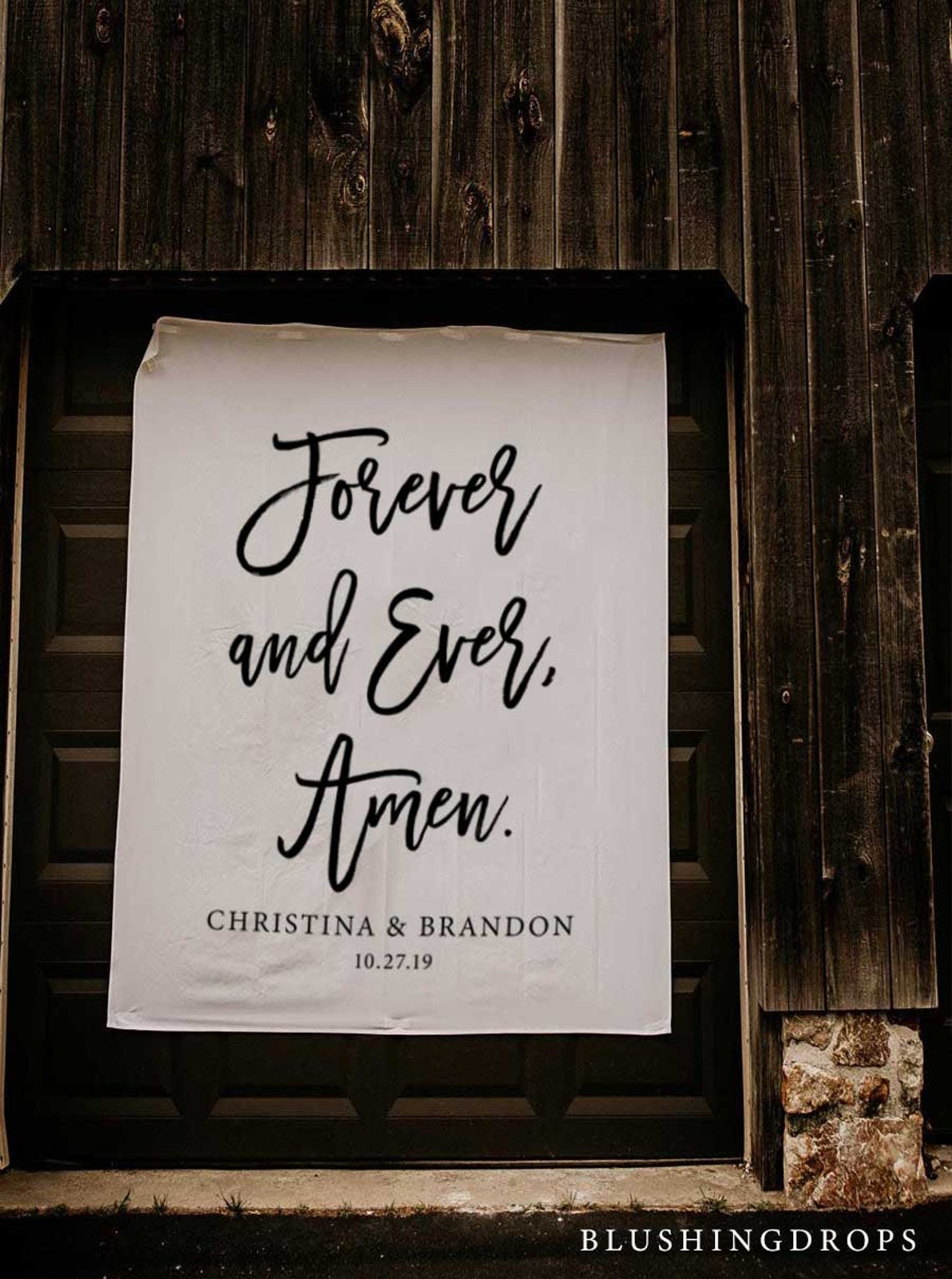 Vow Renewal Sign Anniversary Backdrop Wedding Renewal Ideas | Etsy