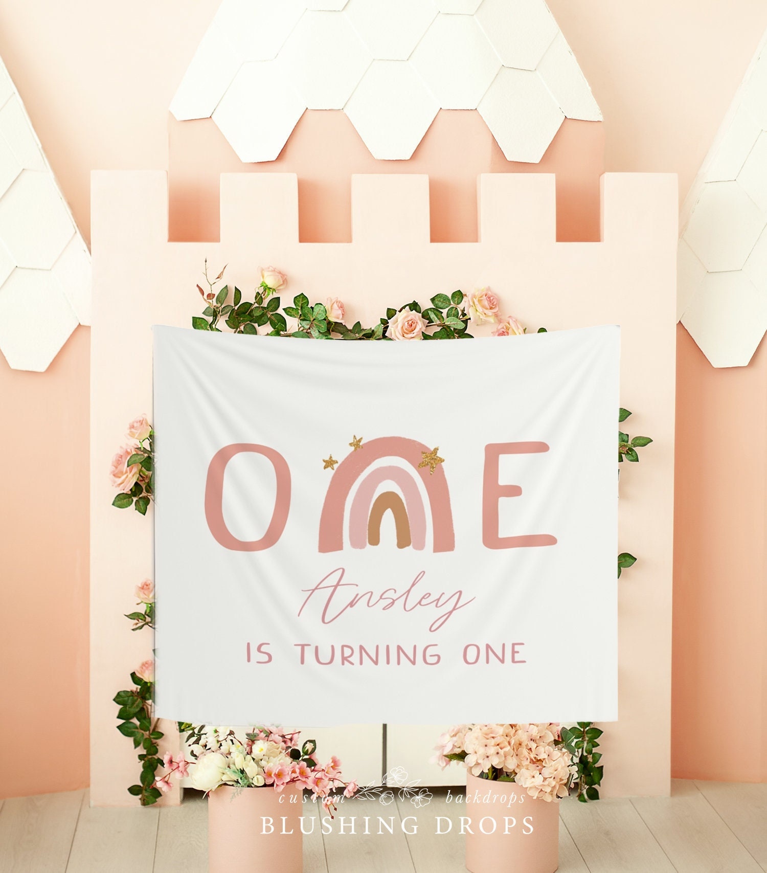 Boho Rainbow Birthday Decorations Rainbow Backdrop Rainbow - Etsy