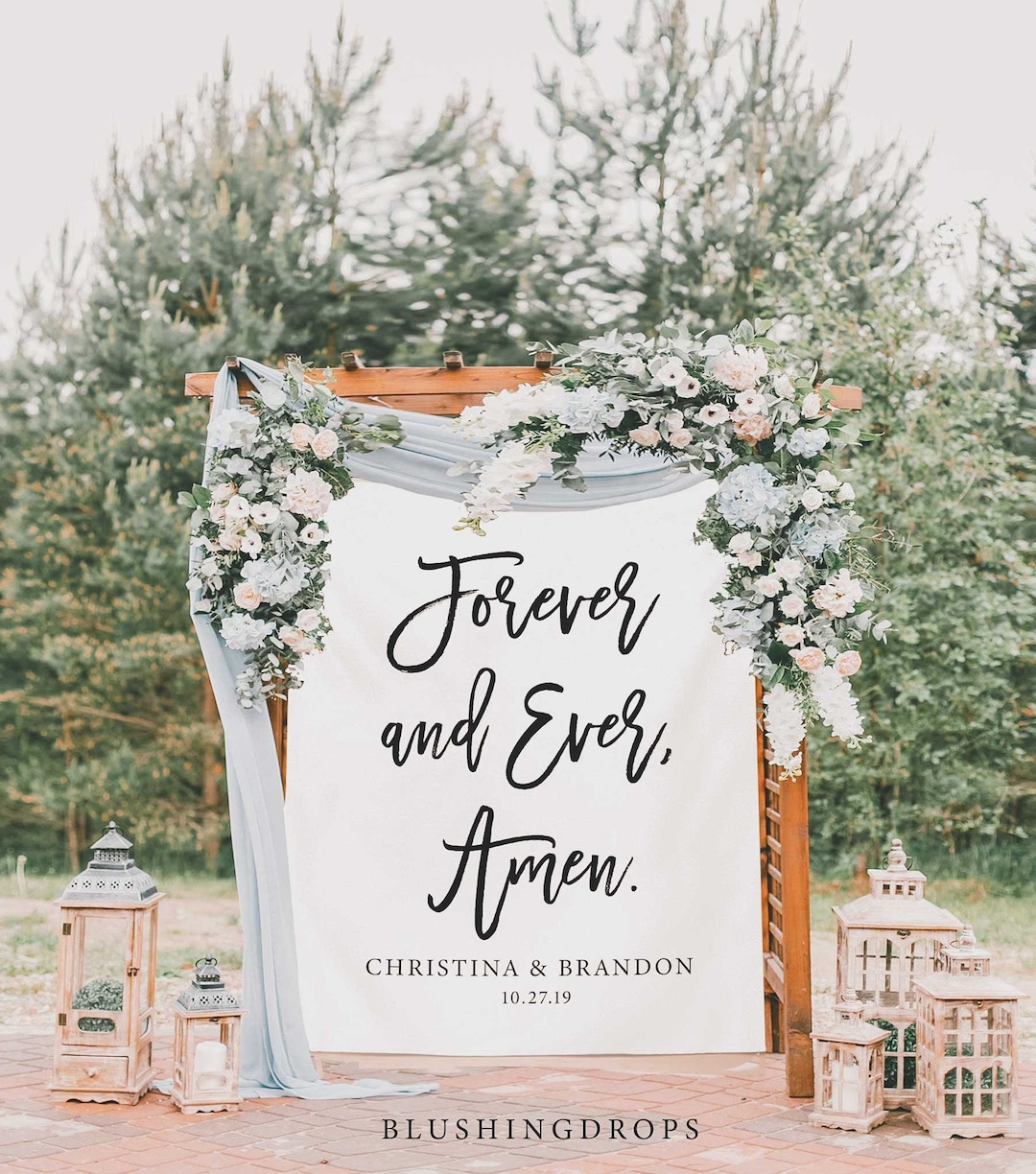 Vow Renewal Sign, Anniversary Backdrop, Wedding Renewal Ideas, Wedding ...