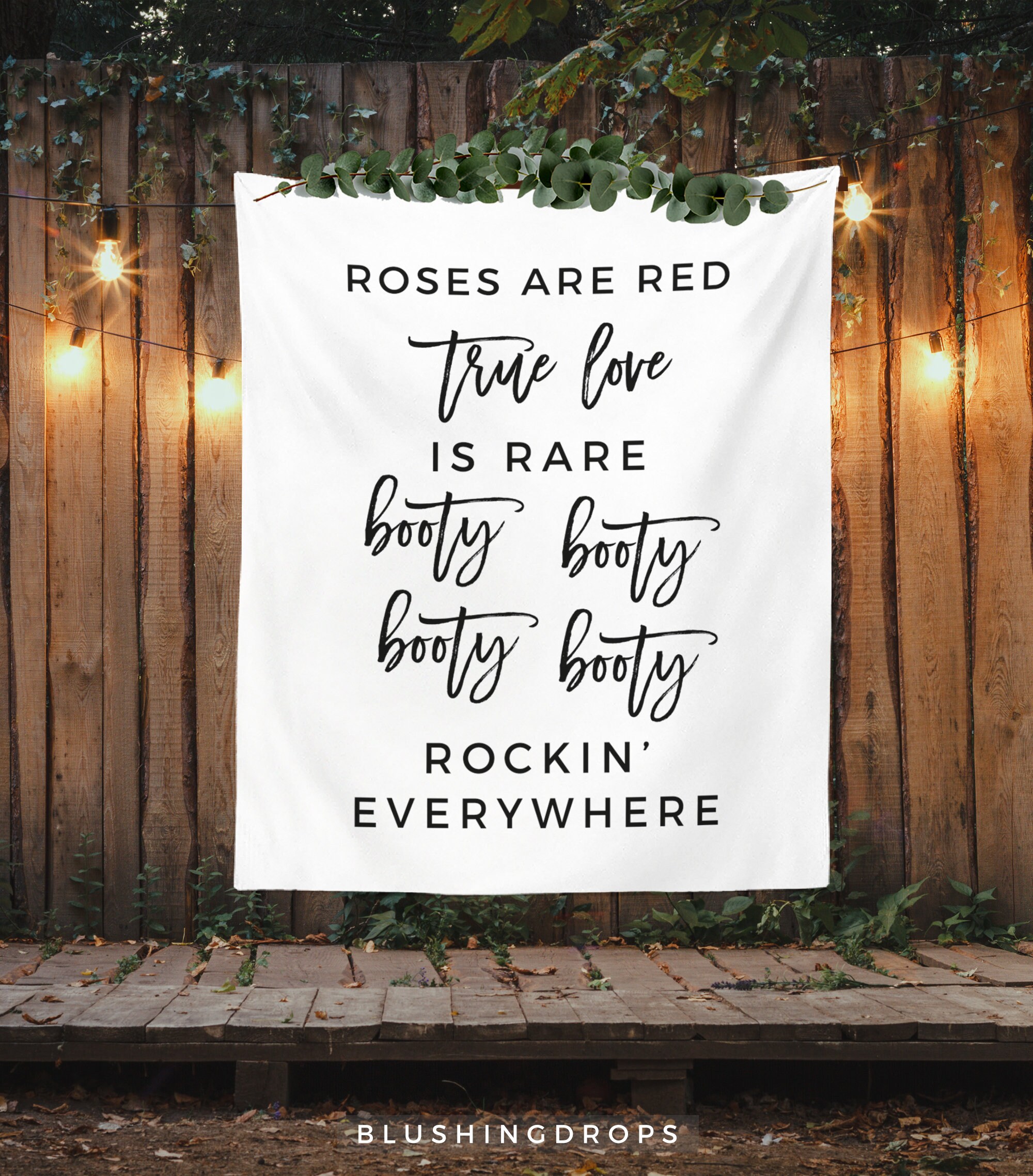Wedding Dance Floor Sign Roses Are Red True Love is Rare - Etsy