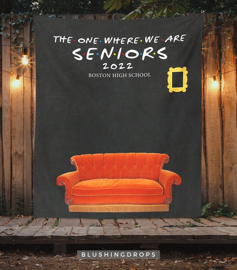 Friends Theme Graduation Decorations 2022 Graduation Backdrop - Etsy