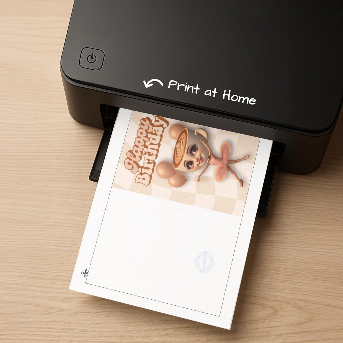 Italian Brain Rot Birthday Card | Ballerina Cappuccina AI Meme Card ...