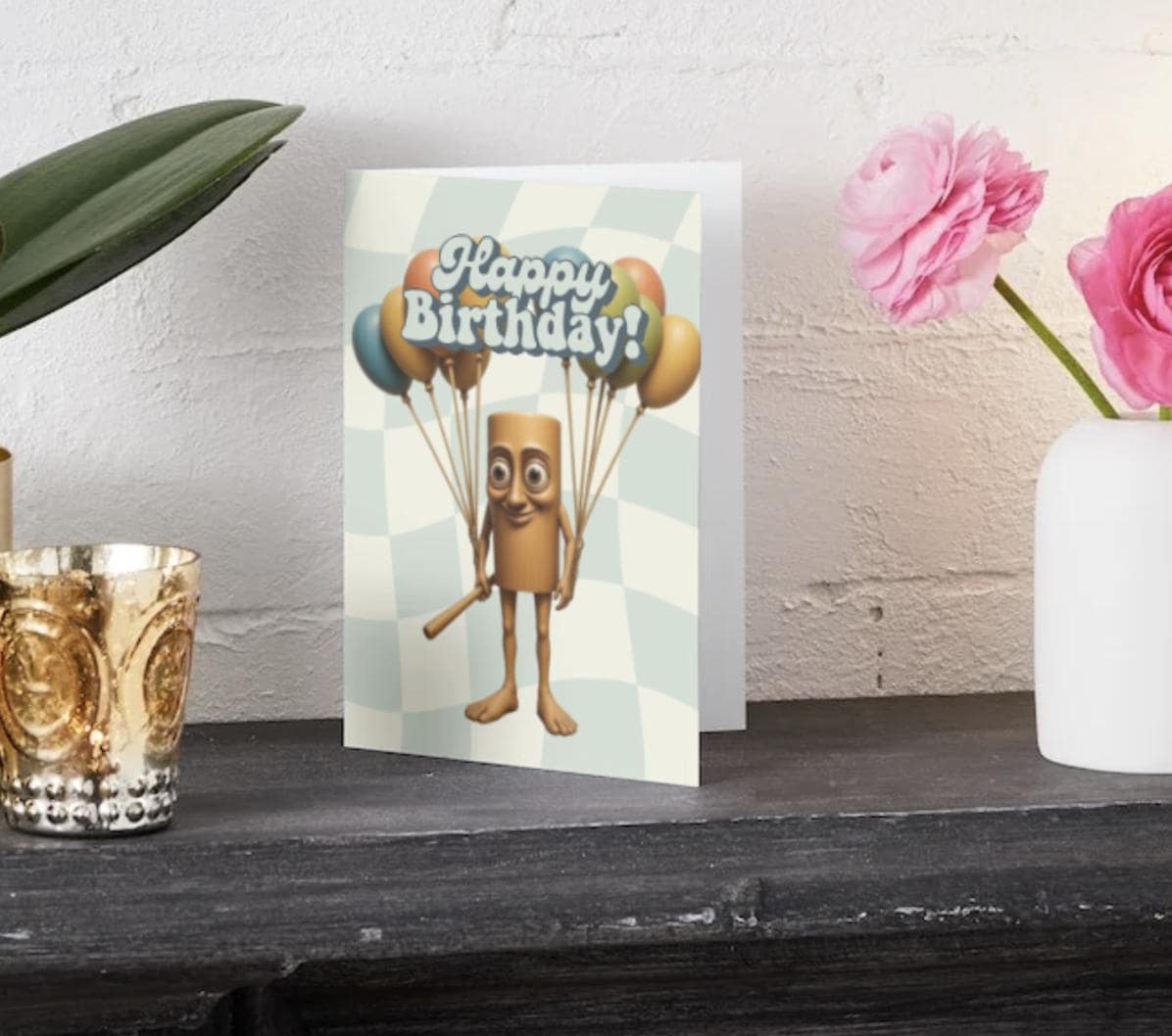 Italian Brain Rot Birthday Card | Tung Tung Sahur AI Meme Card ...