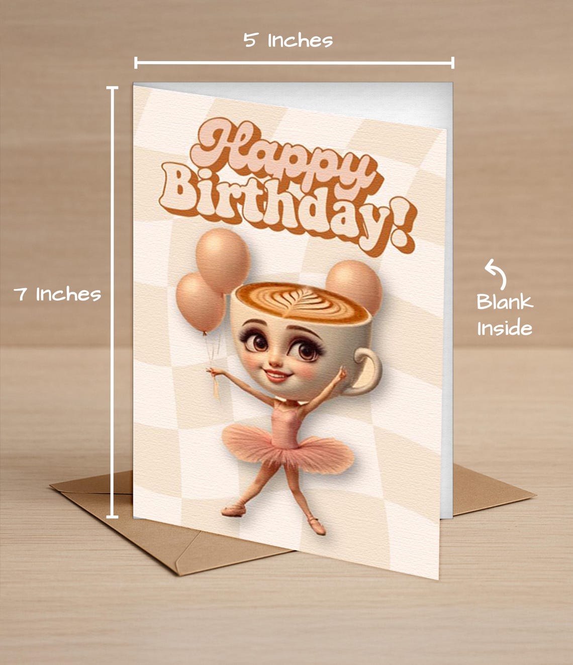 Italian Brain Rot Birthday Card | Ballerina Cappuccina AI Meme Card ...