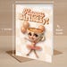 Italian Brain Rot Birthday Card | Ballerina Cappuccina AI Meme Card ...