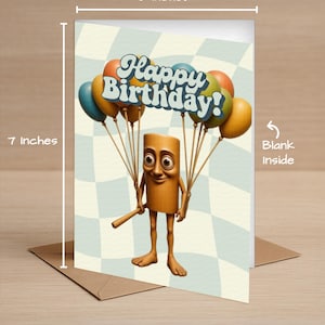 Italian Brain Rot Birthday Card | Tung Tung Sahur AI Meme Card ...