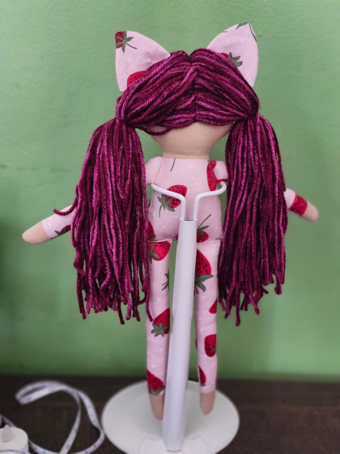 Hand Sewn Rag Doll - Etsy