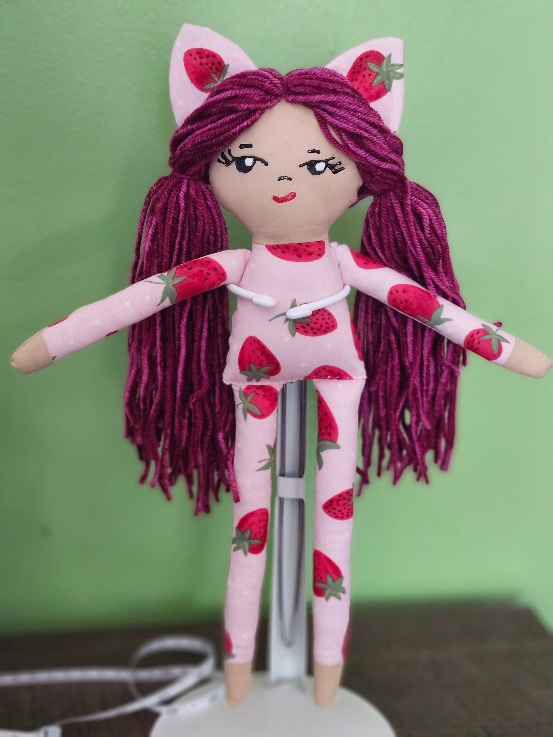 Hand Sewn Rag Doll - Etsy