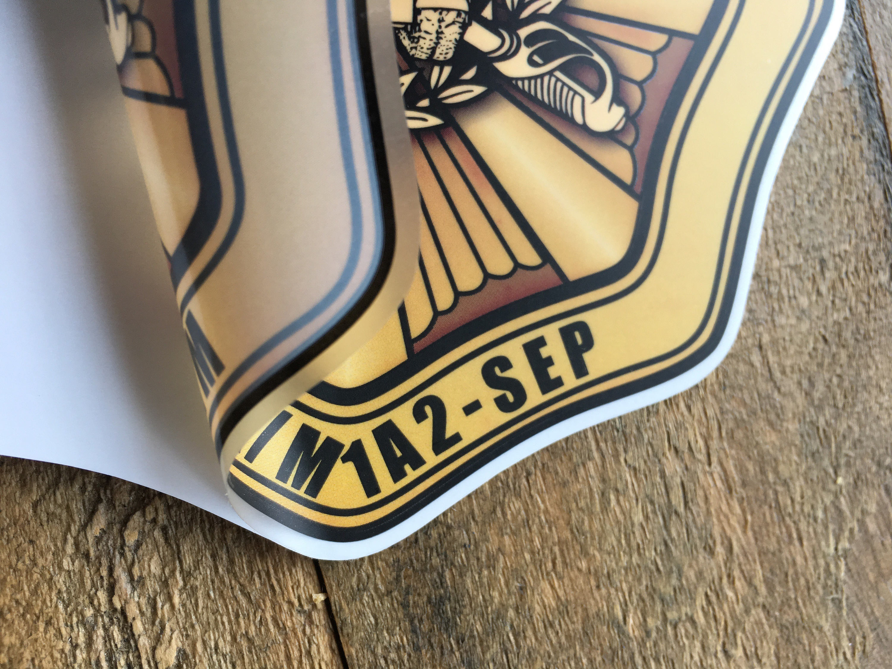 Abrams Master Gunner M1A1/M1A2-SEP Vinyl Sticker - Etsy