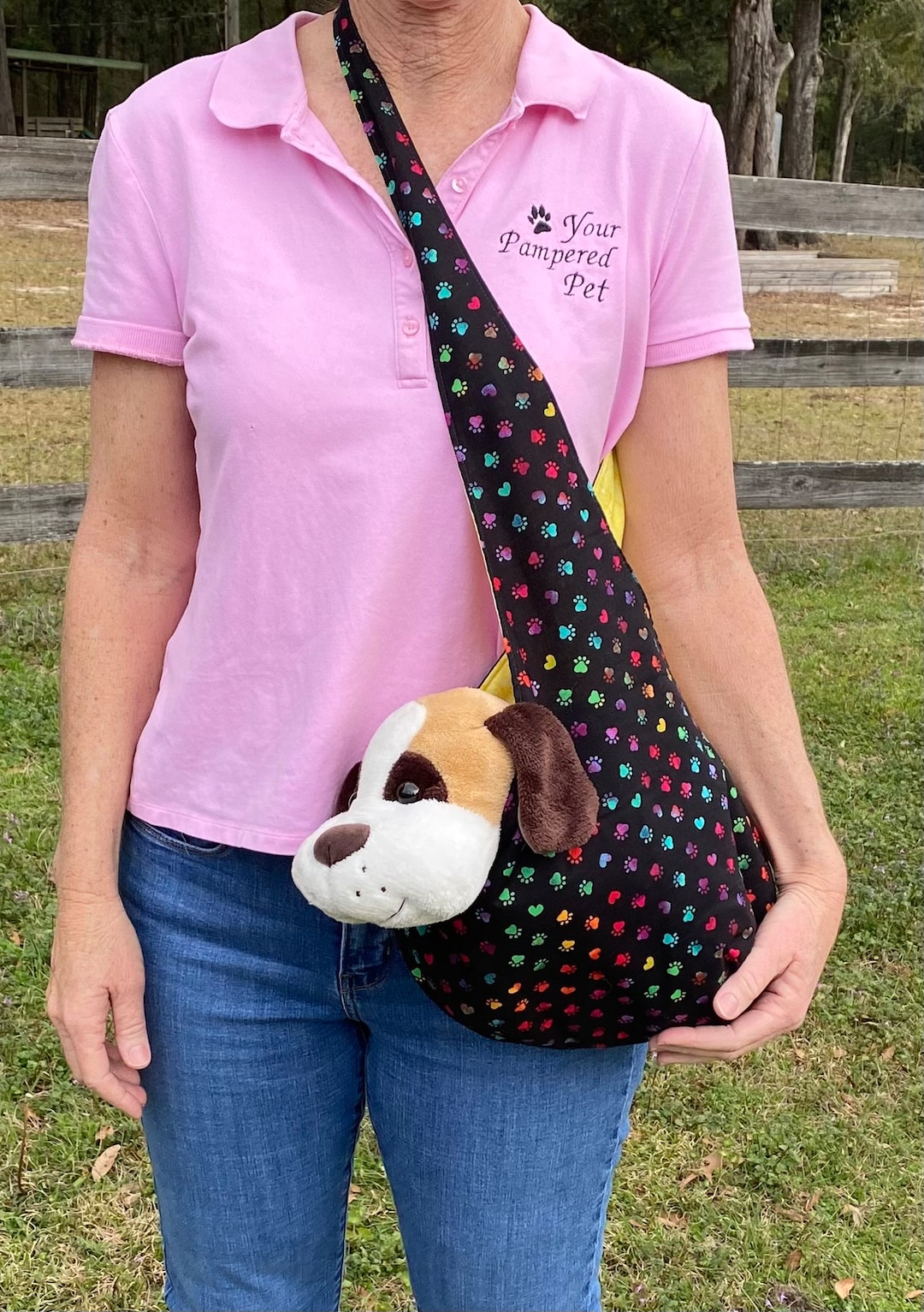 Dog Sling for Small Dogs, Pet Sling Carrier, Pet Sling, Pet Sling Bag ...