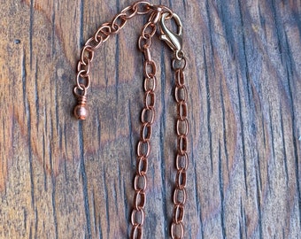 Copper Chain Link - Etsy