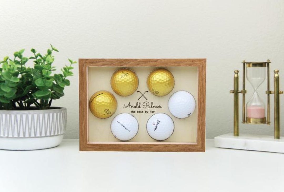5x7, Custom Golf Ball Display Frame | Golf Ball Holder | Personalized ...