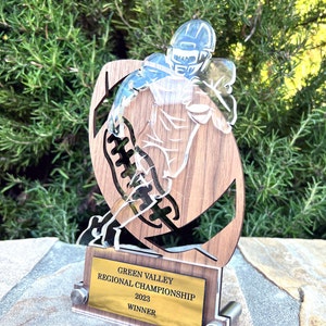 Custom Football Trophy | Football Award | Sports Event | Trophy for ...
