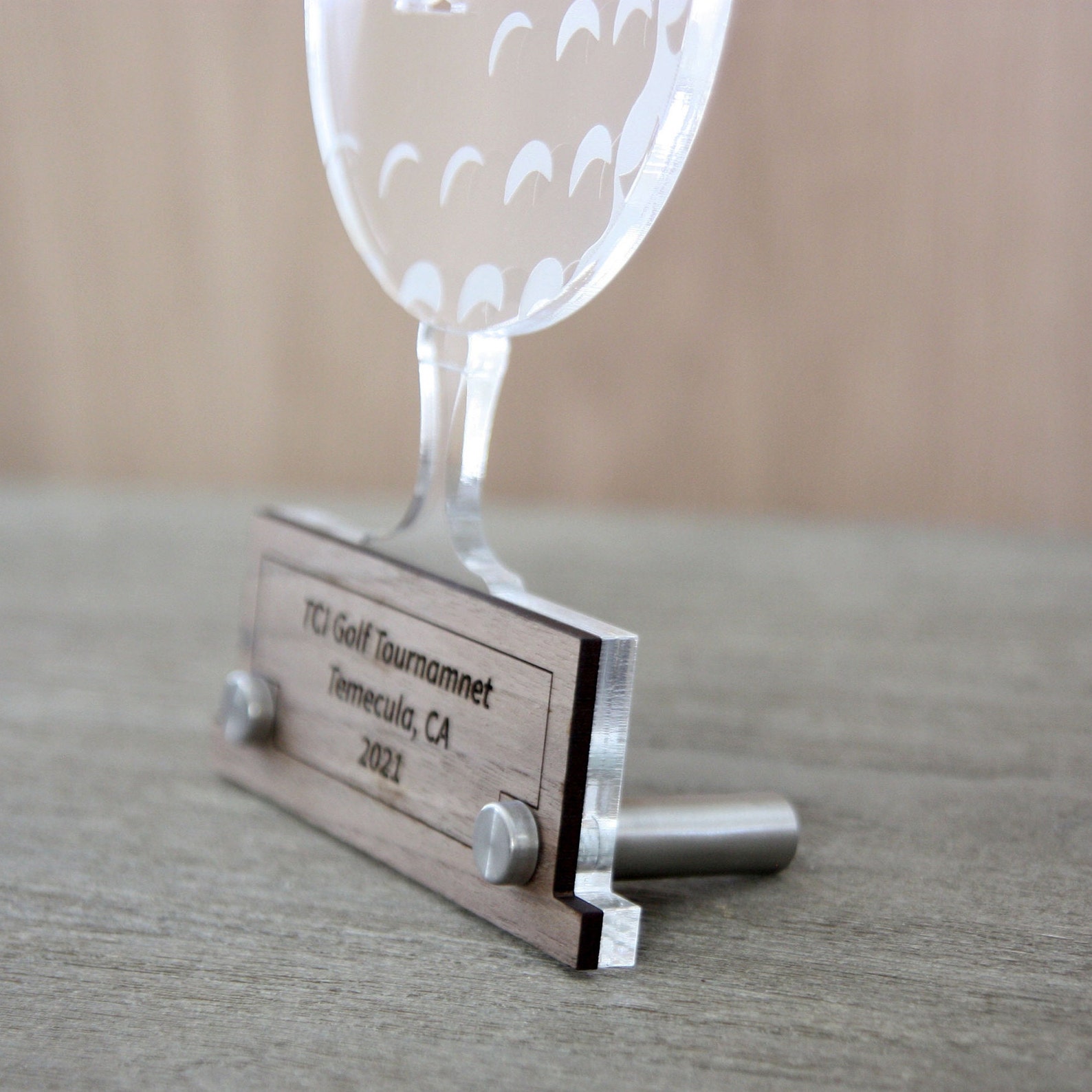 Custom Golf Ball Trophy for Golf Tournament and Event | 1st Place, 2nd ...