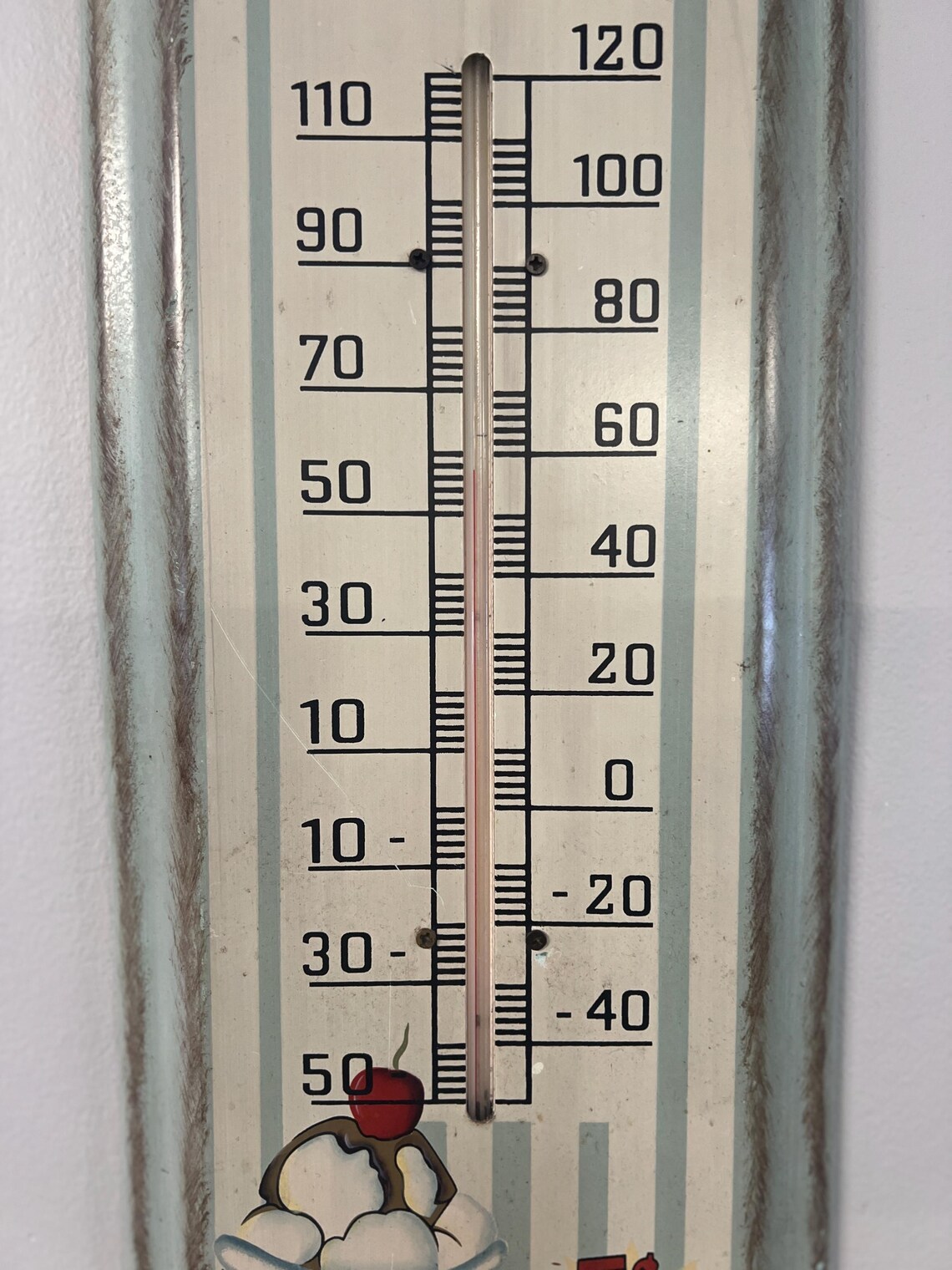 Rosie’s Ice Cream Thermometer Antique, Vintage - Etsy