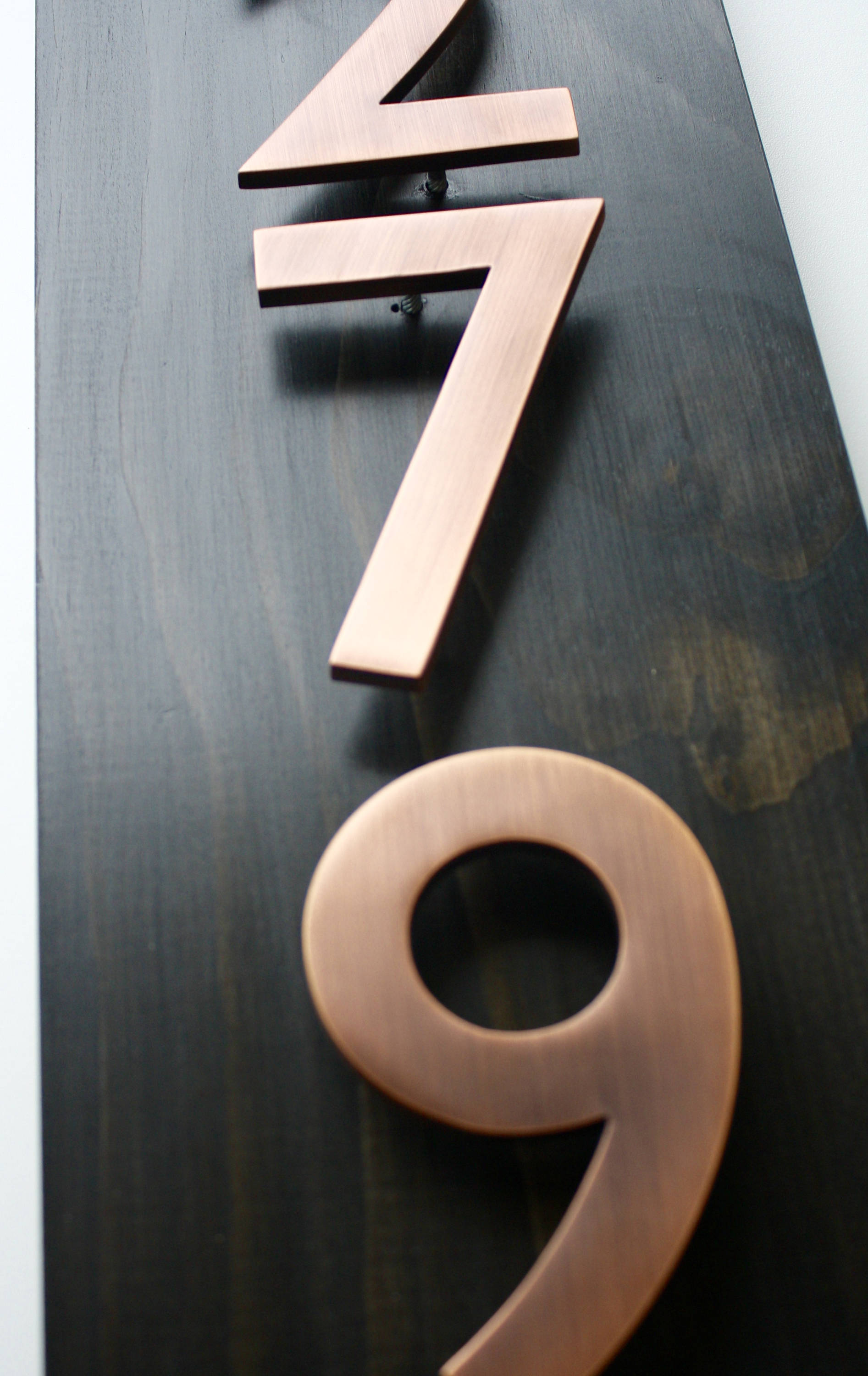Address Plaque Modern House Numbers House Number Plaque - Etsy