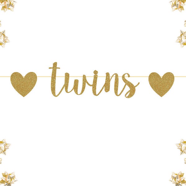 Twins Banner - Etsy