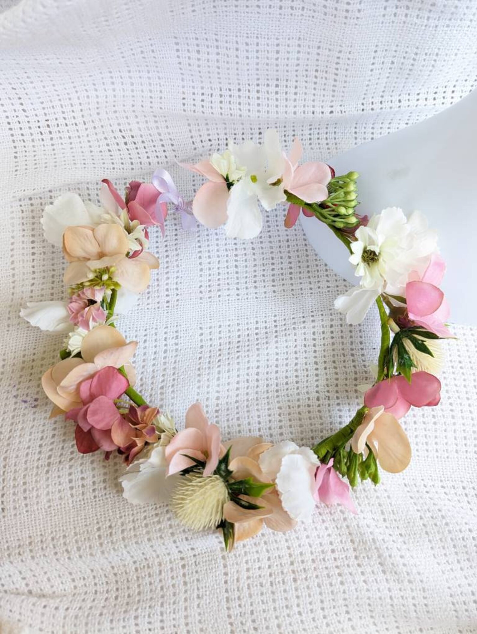 Pastel Floral Crown, Whimsical Flower Crown, Maternity Floral Crown ...