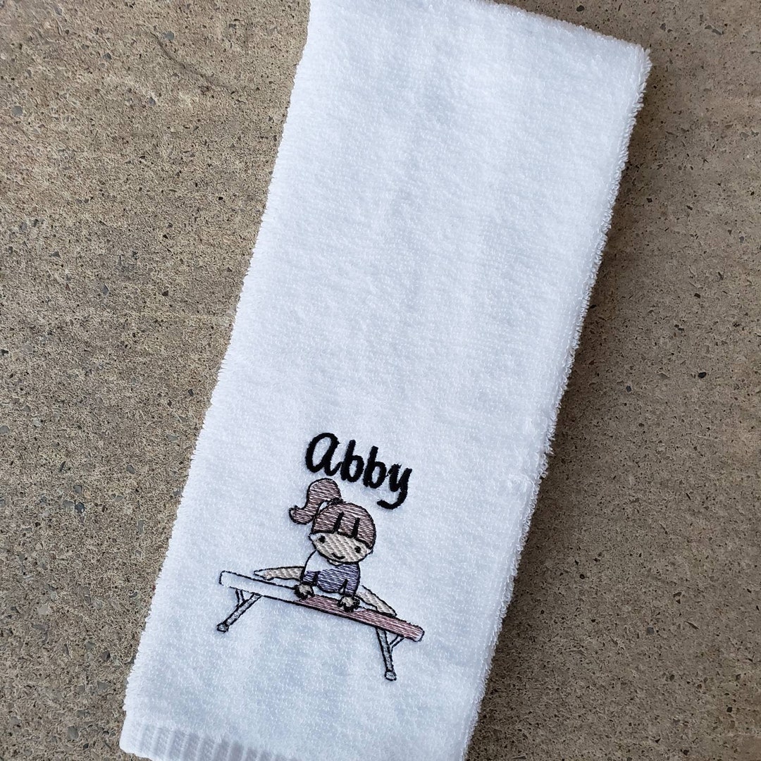 NEW Personalized Gymnast Sweat Towel, Gymnastics Gifts, Sports Towel - Etsy
