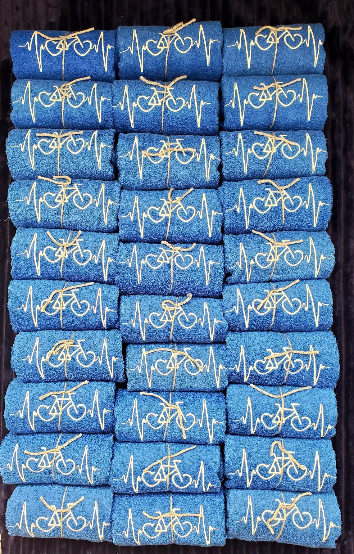 Bike Joy Sweat Towel Gym Towel Monogrammed Gifts Bike | Etsy