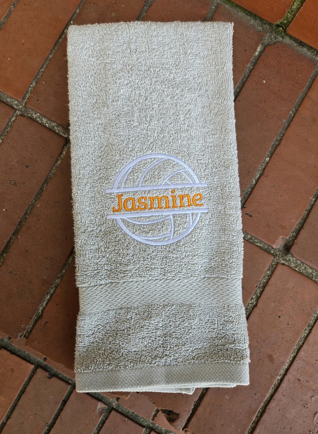 Personalized Split Volleyball Sweat Towel: Embroidered Sports Gift - Etsy