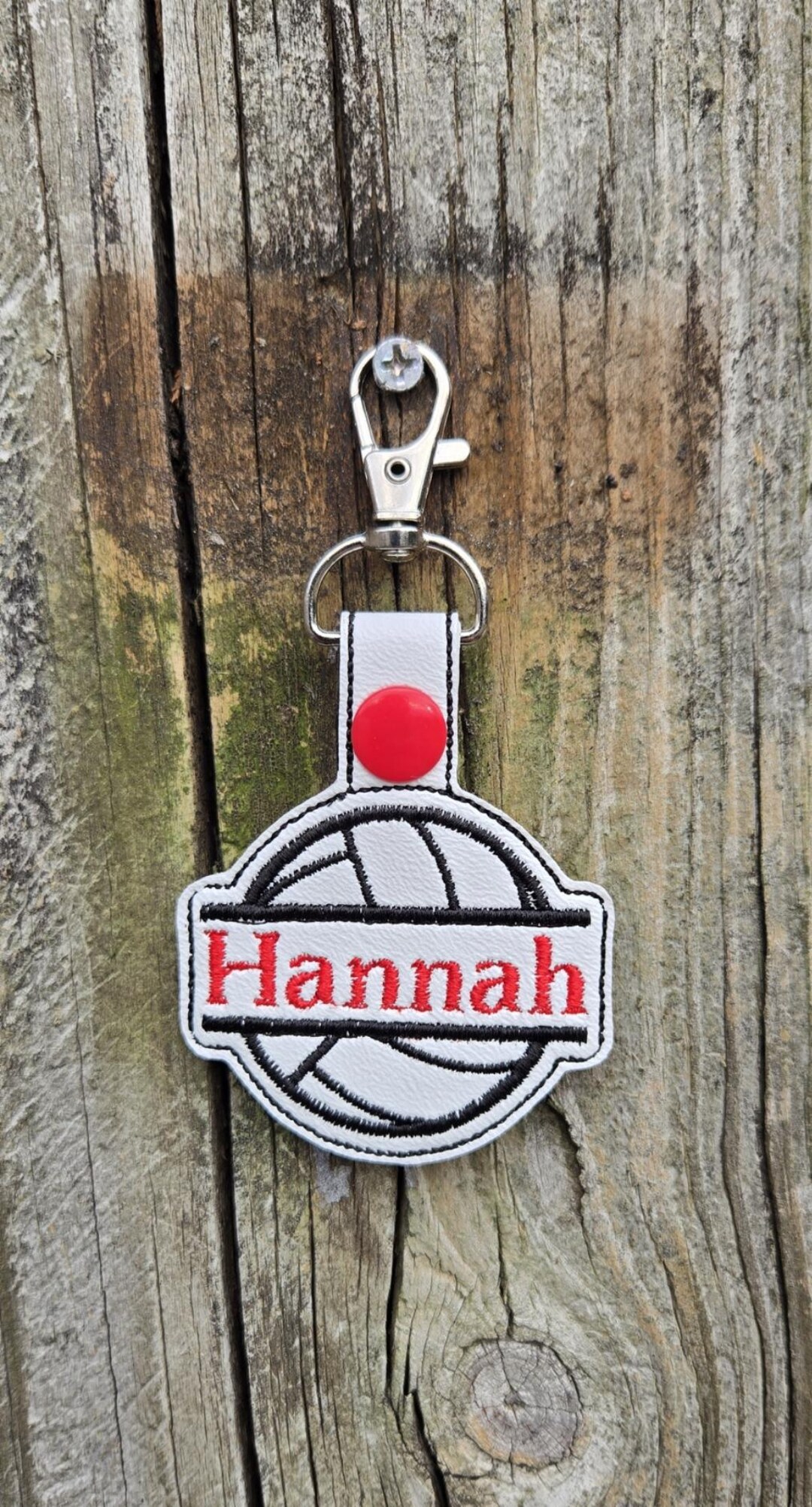 Personalized Volleyball Keychain: Sports Gift - Etsy