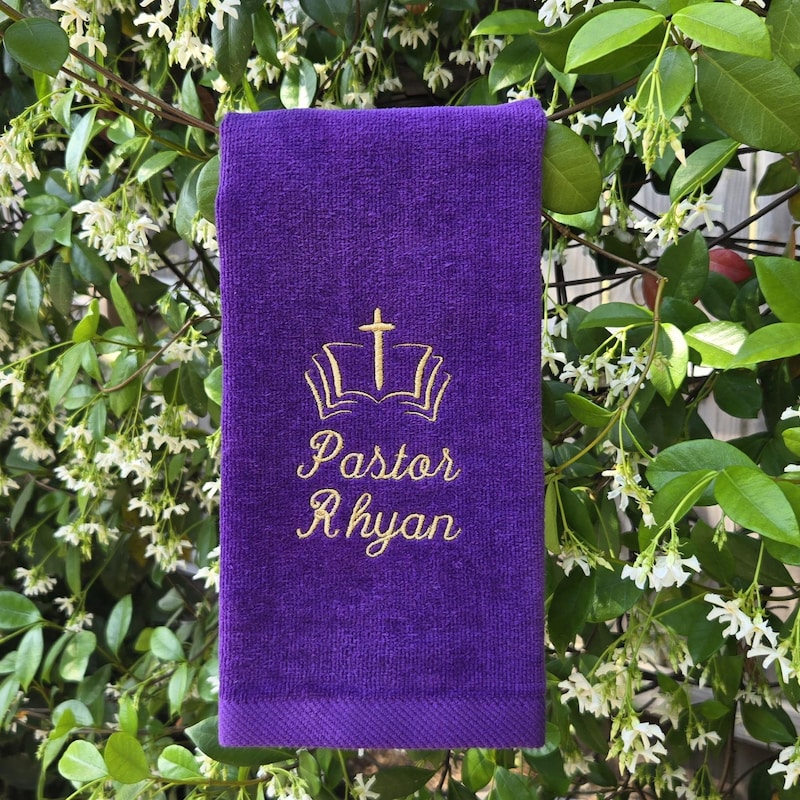 Custom Preaching Towels - Etsy
