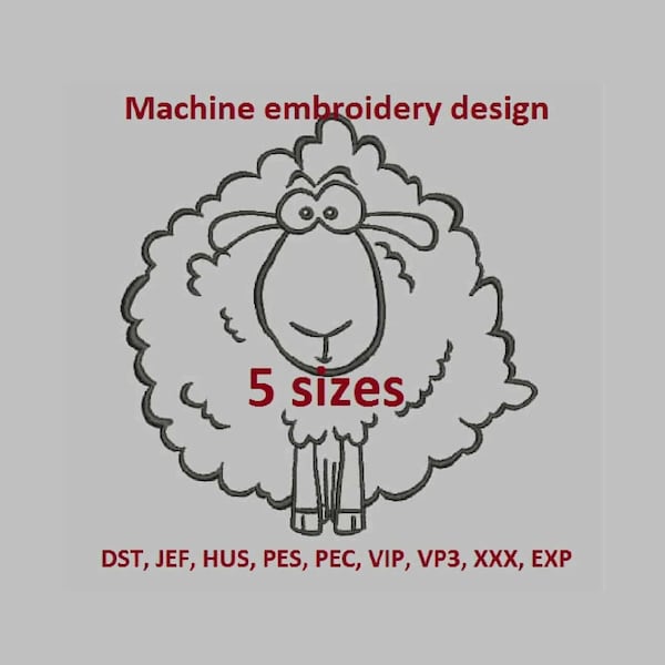 Lamb Embroidery - Etsy