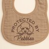 Dog Bib Puppy Bib Dog Monogram Custom Boy Bib Baby Bib Cute Dog ...