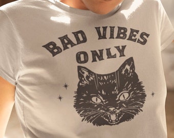 Bad Kitty Shirt - Etsy