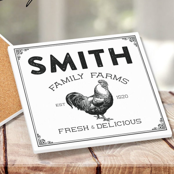 Farmhouse Coasters - Etsy