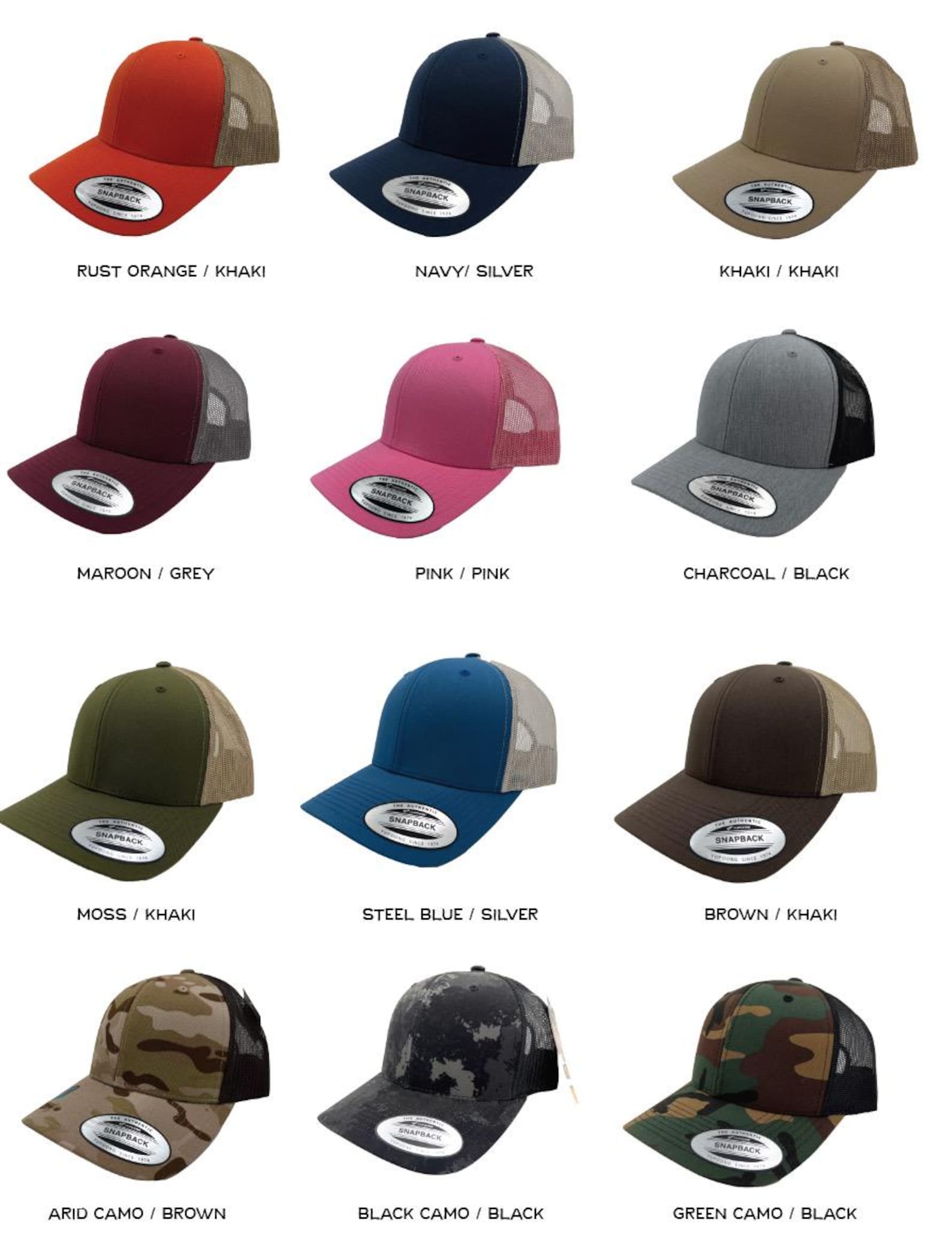 Farm Logo Leather Patch Cap, Tractor Trucker Hat, Personalized Ranch ...