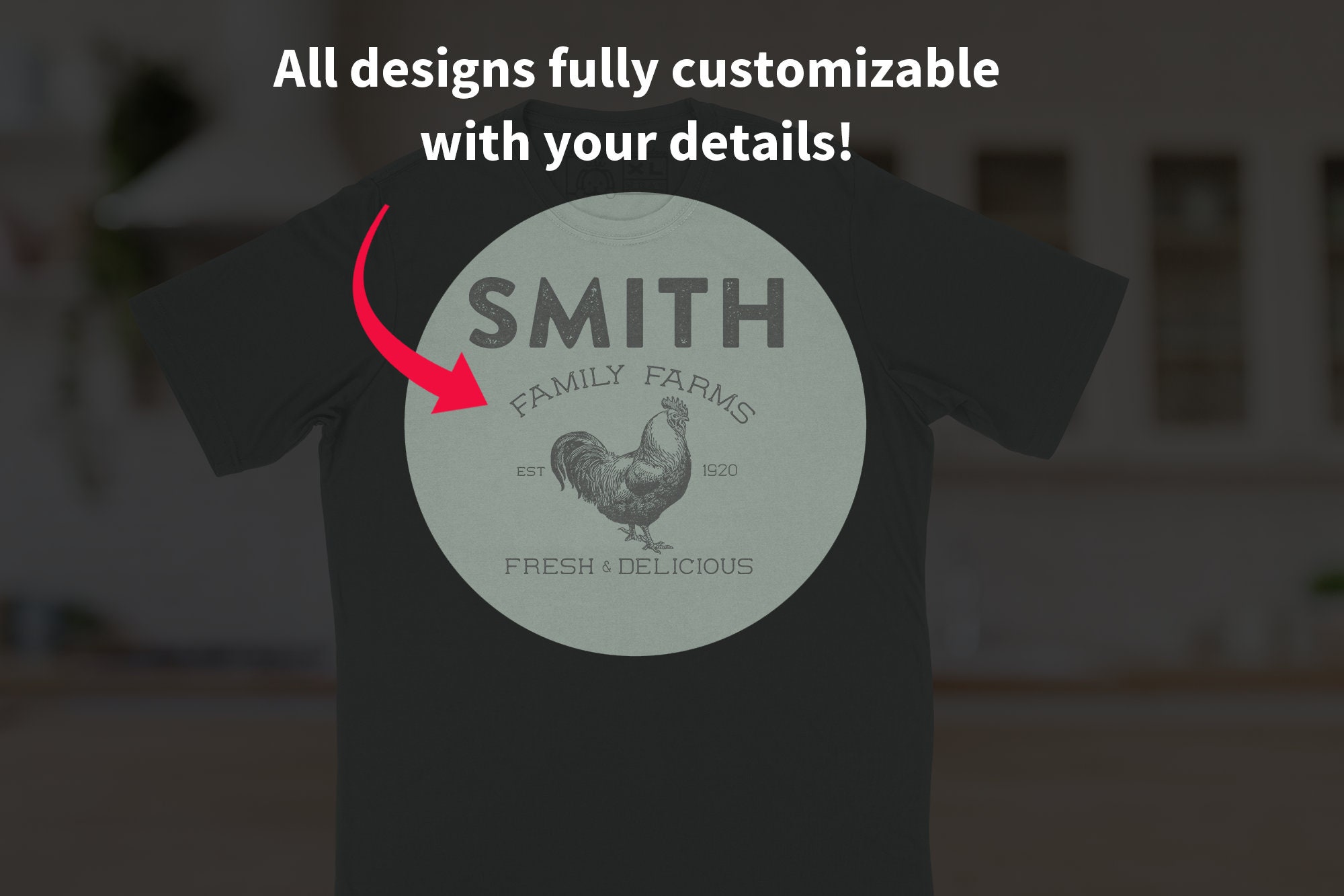 Country Farmhouse T Shirt // Custom Rustic Tee // Vintage - Etsy