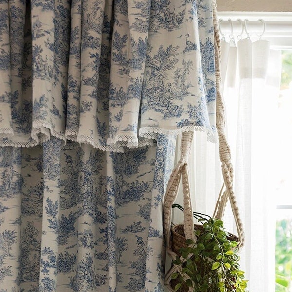 French Cafe Curtains - Etsy