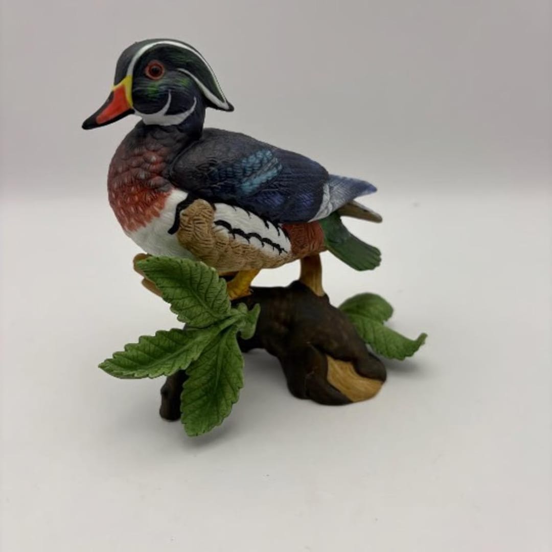 Lenox Fine Porcelain WOOD DUCK From the Garden Birds Collection 1990 ...