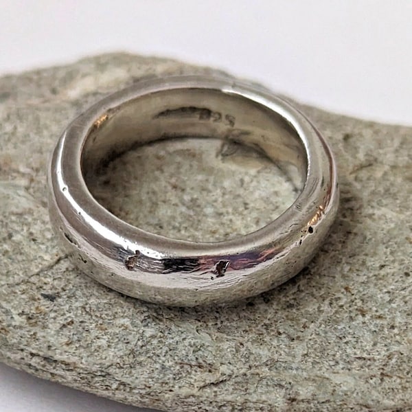 Organic Wedding Ring - Etsy